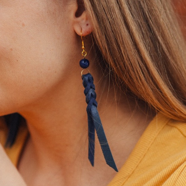 Braided Earrings – SutiSana